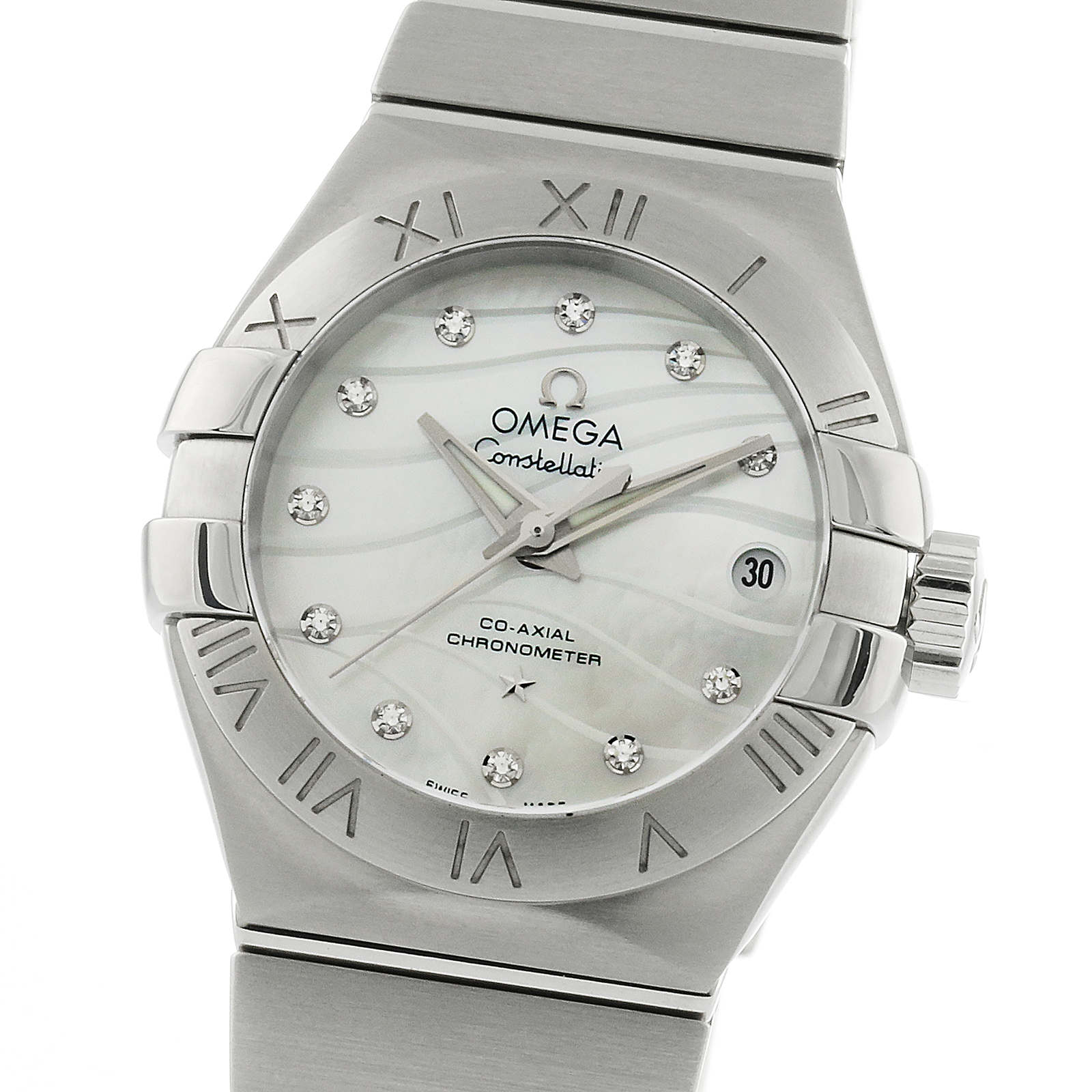 Omega Constellation Co-Axial 27mm Ladies Watch O12310272055002 | Luxury ...