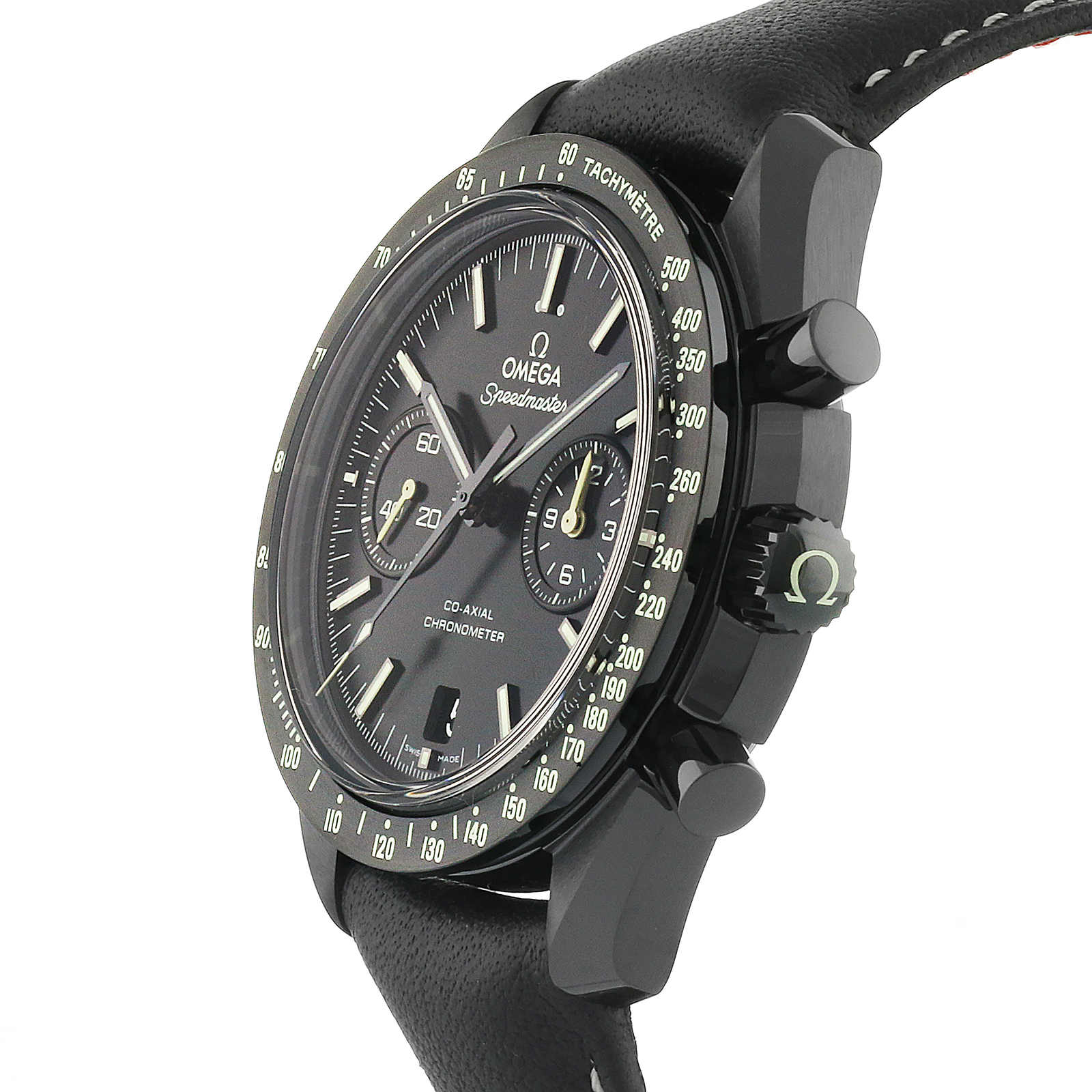 Omega Dark Side Of The Moon "Pitch Black" Mens Watch | Omega | Brands ...