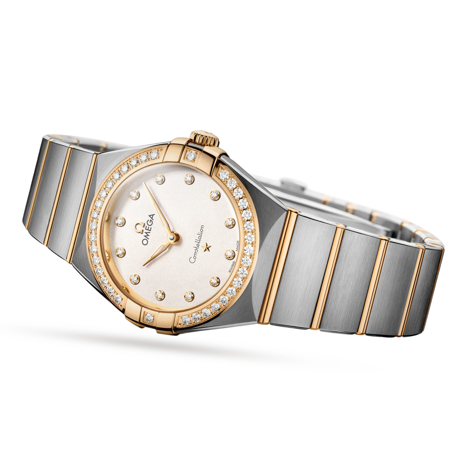 Omega Constellation Manhattan 28mm Ladies Watch O13125286052002 ...