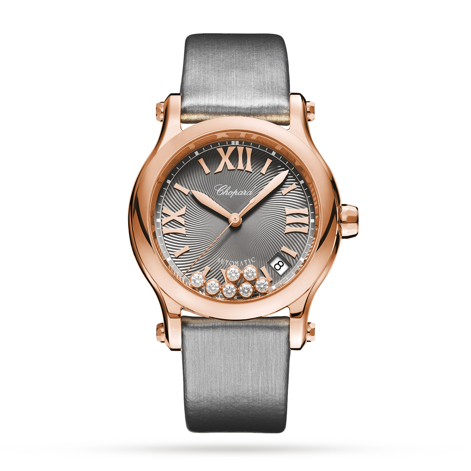 Chopard Happy Sport 36mm Ladies Watch 274808-5012 | Watch Selector ...